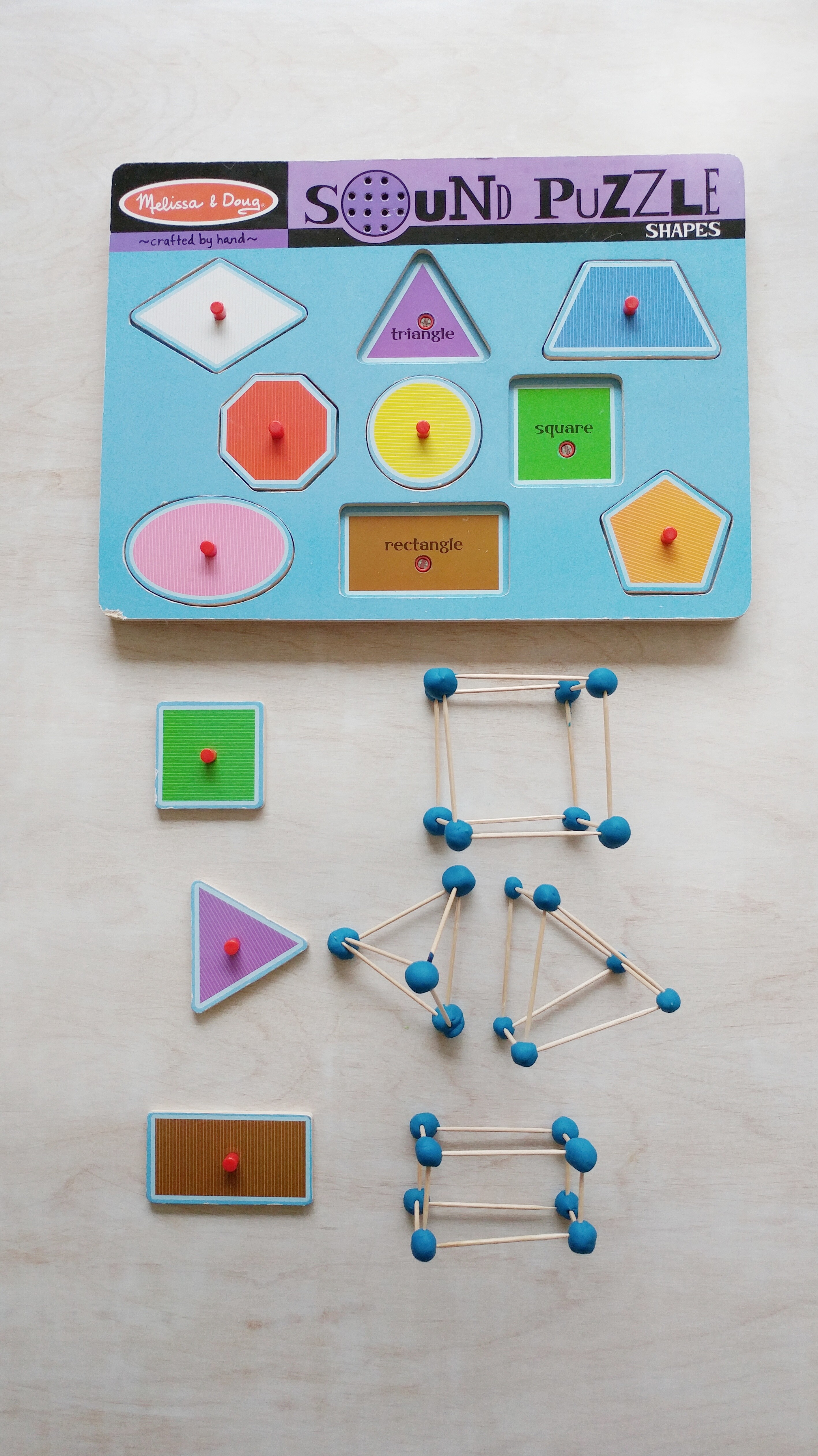 HomeSchool Early Learning Lesson -Shapes | Reaching Happy