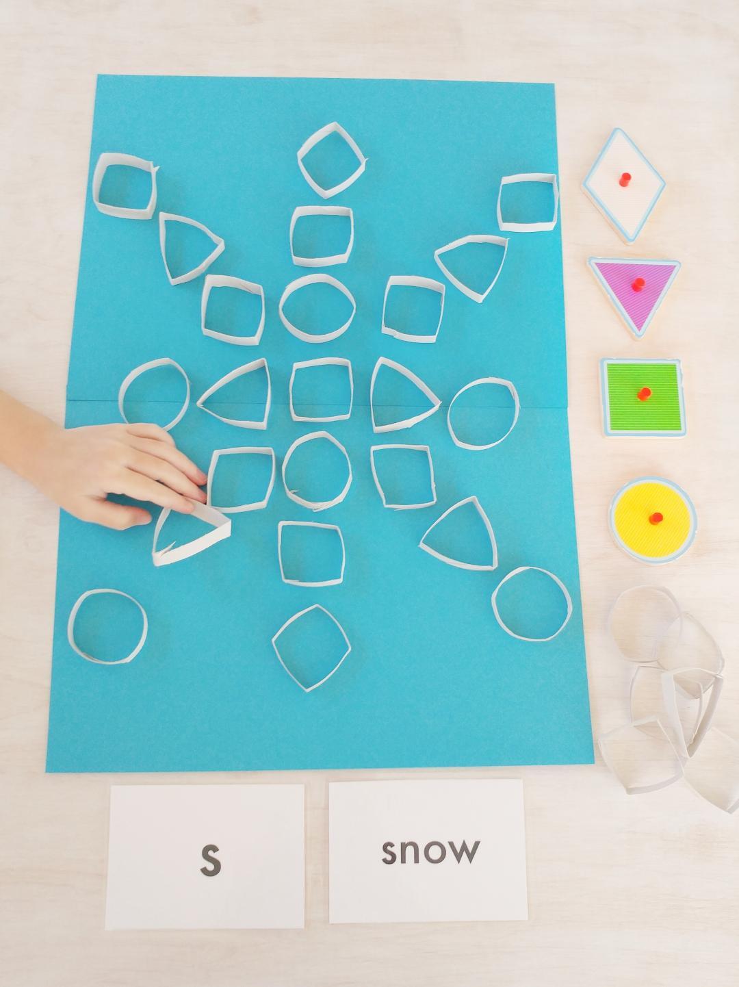 HomeSchool Early Learning Lesson -Shapes | Reaching Happy