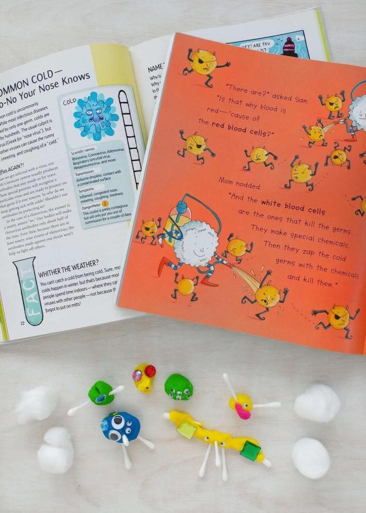 Germ study with book and activities ideas | Reaching Happy