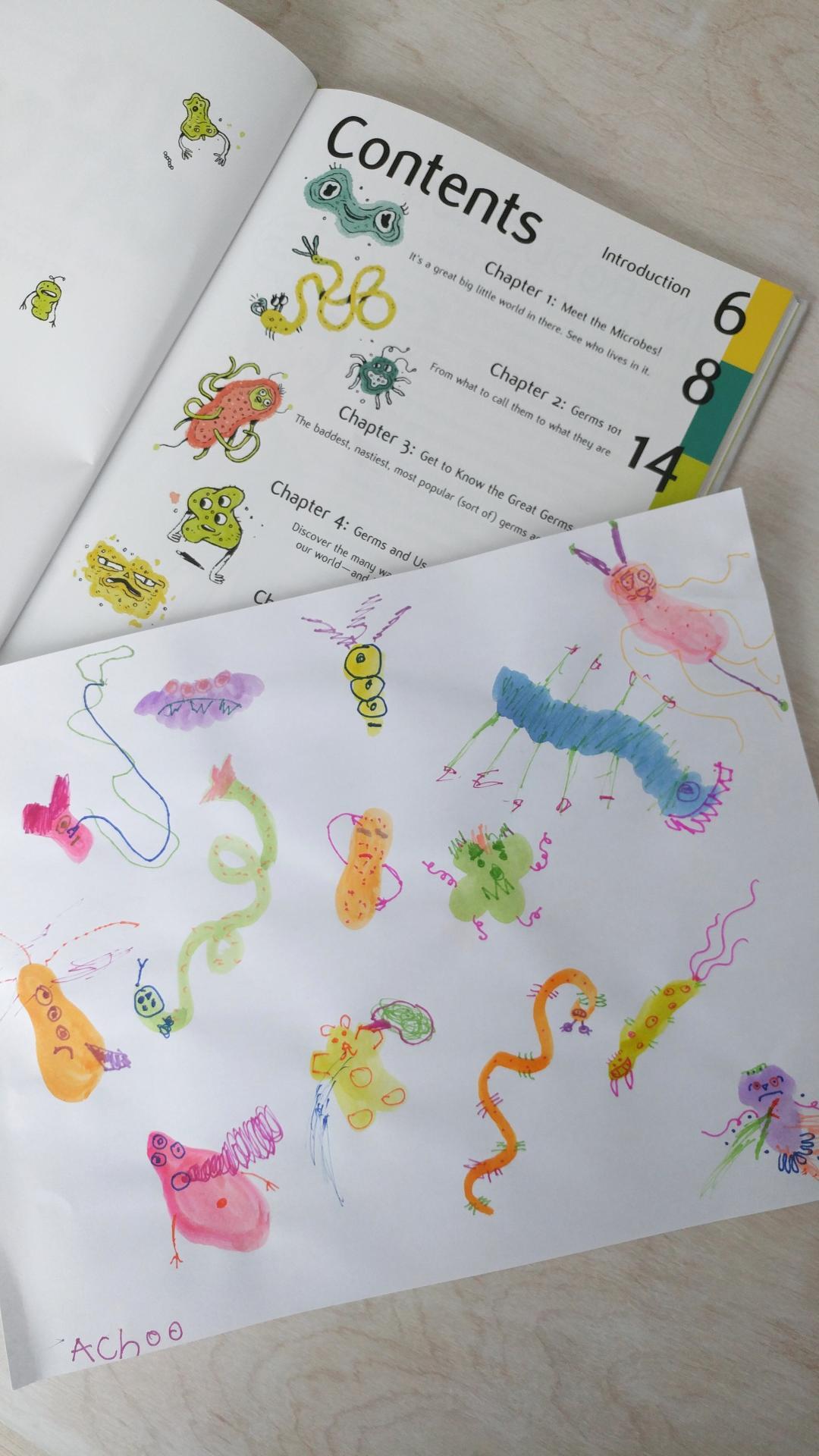 Germ study with book and activities ideas | Reaching Happy