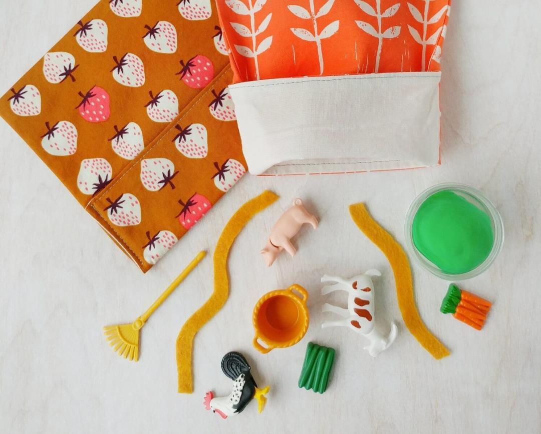 Easy Busy Bag Ideas | Reaching Happy