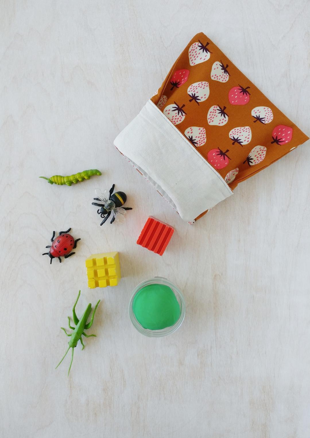 Easy Busy Bag Ideas | Reaching Happy