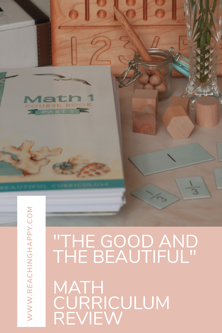 The Good and the Beautiful Math Curriculum Review | Reaching Happy
