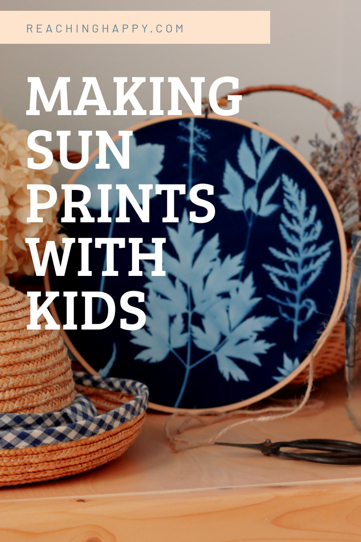 Making Sun Prints with Children | Reaching Happy