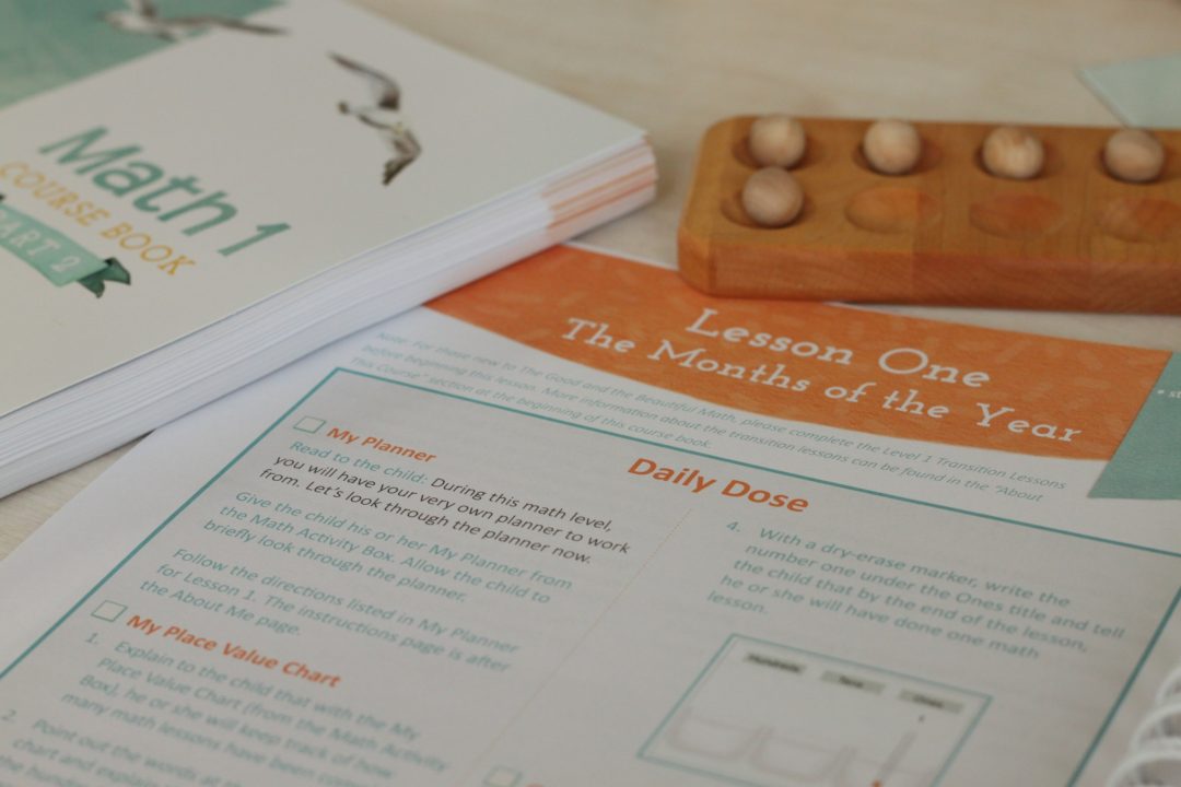 The Good and the Beautiful Math Curriculum Review | Reaching Happy