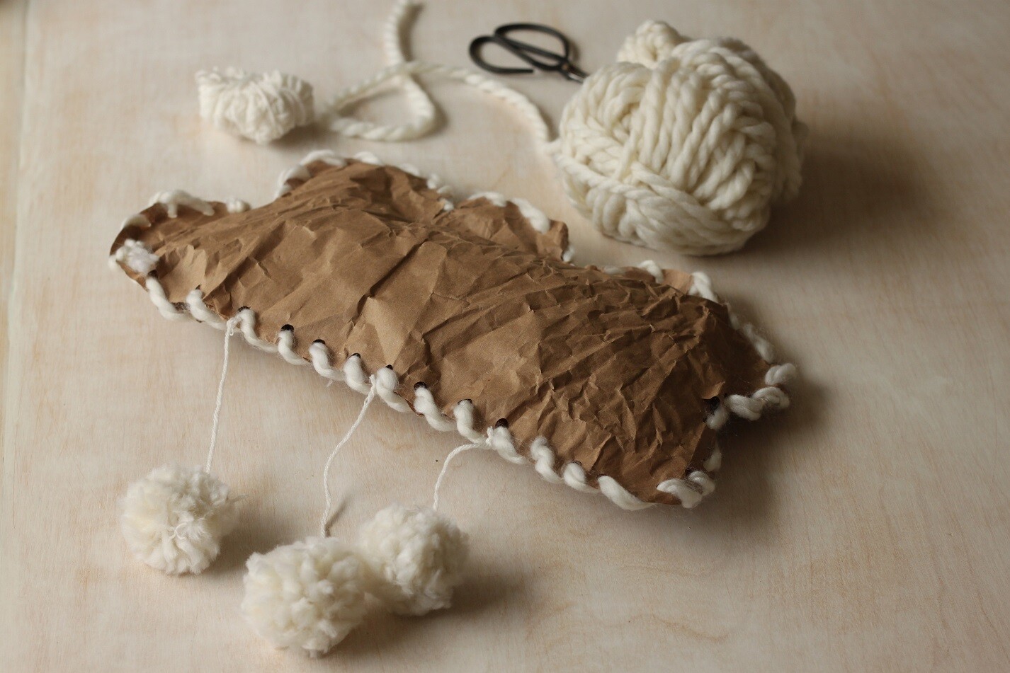 Easy Paper Snow Cloud Craft | Reaching Happy