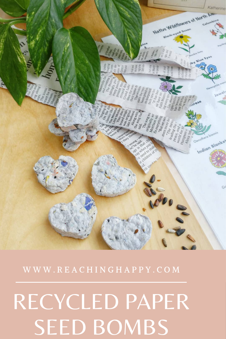 Easy Wildflower Seed Bomb Tutorial | Reaching Happy